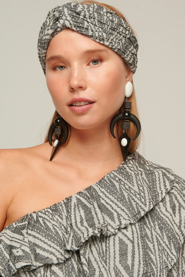 Labyrinth Hair Ribbon S22P1258 - Querida Costa,